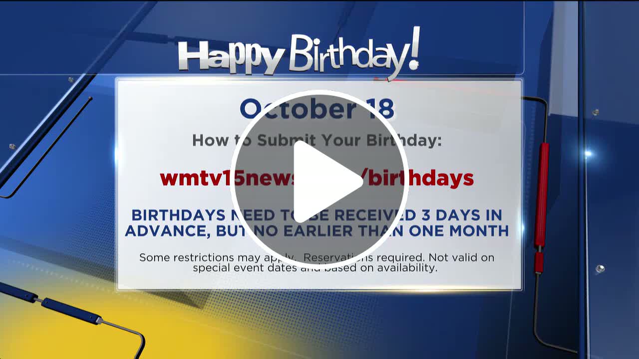 Birthdays for Saturday, October 18 - NewsBreak
