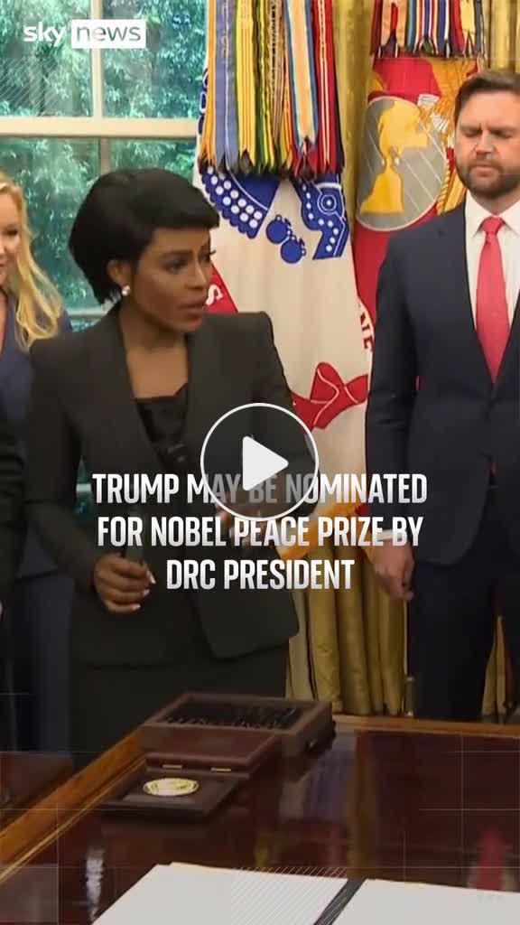 Trump's Nobel Peace Prize Nomination by Congo Leader - NewsBreak
