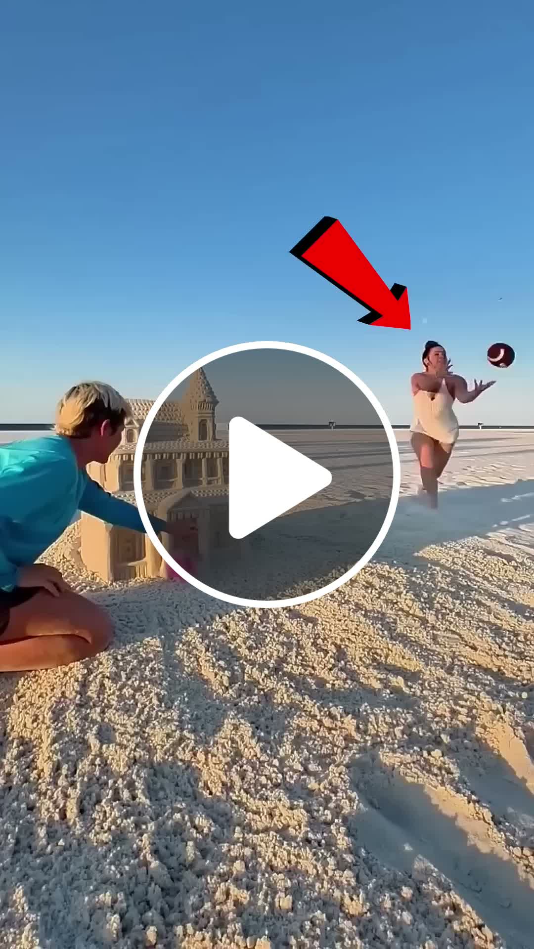 She built an incredible castle out of sand - NewsBreak