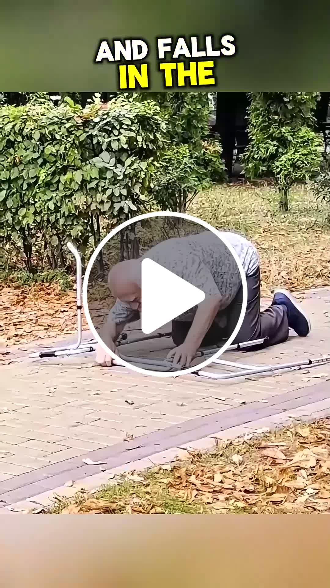 An Old Man slips & Fall on the ground 🙄 but #kindness #wholesome ...