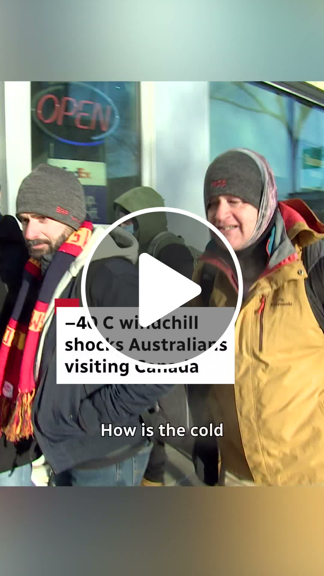 –40 C wind chill shocks Australians visiting Canada - NewsBreak