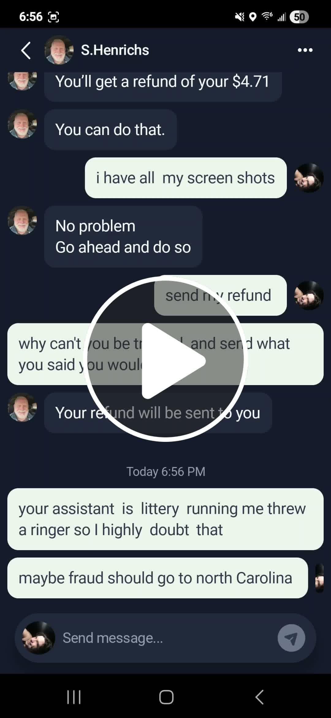 when the truth hurts conversatioms with a scammer party 5 - NewsBreak