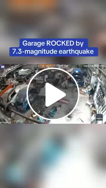 sIWtSaPxMACCTV shows the moment a powerful 73-magnitude earthquake ...