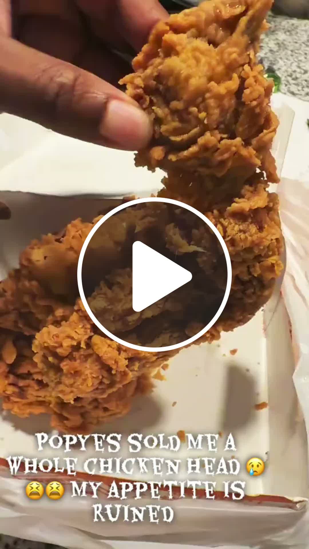 A WHOLE CHICKEN HEAD 🐔 - NewsBreak