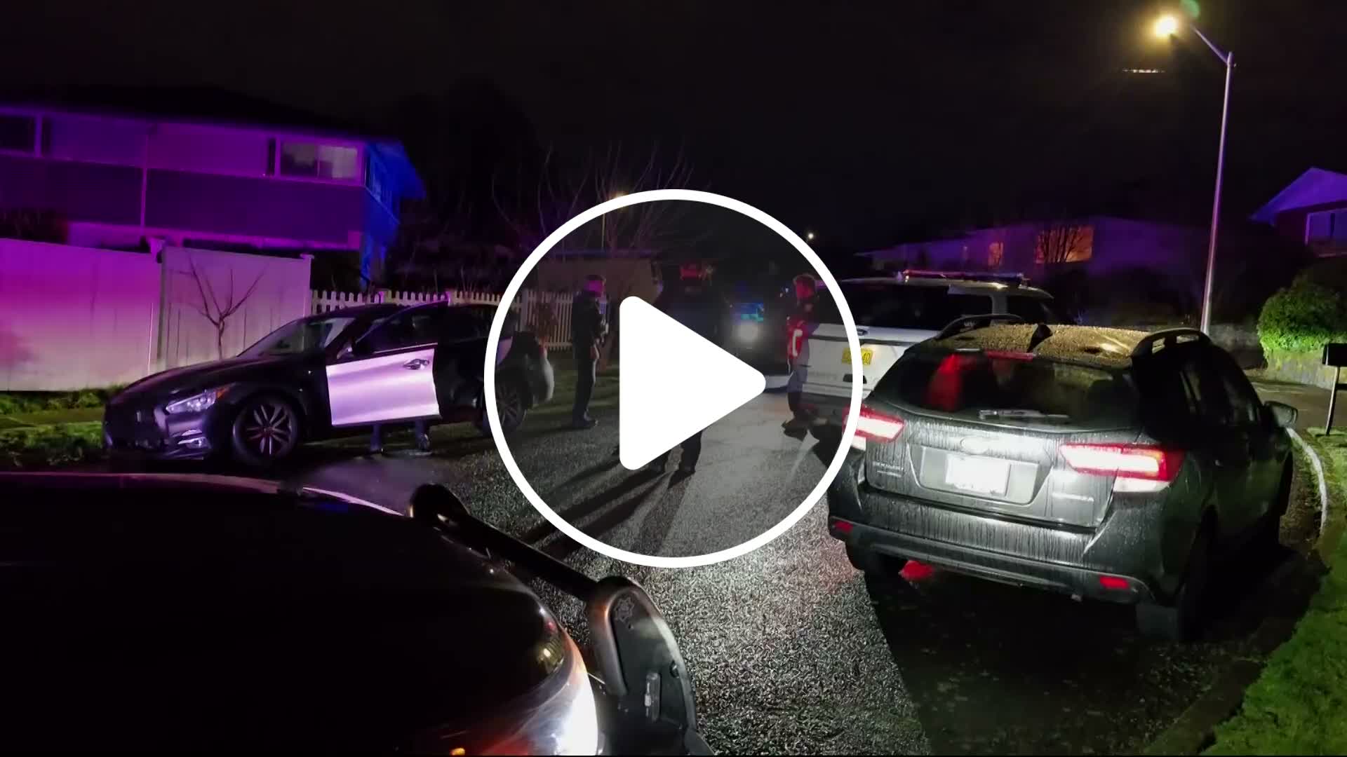 Driver arrested after fleeing police, crashing into patrol car in ...