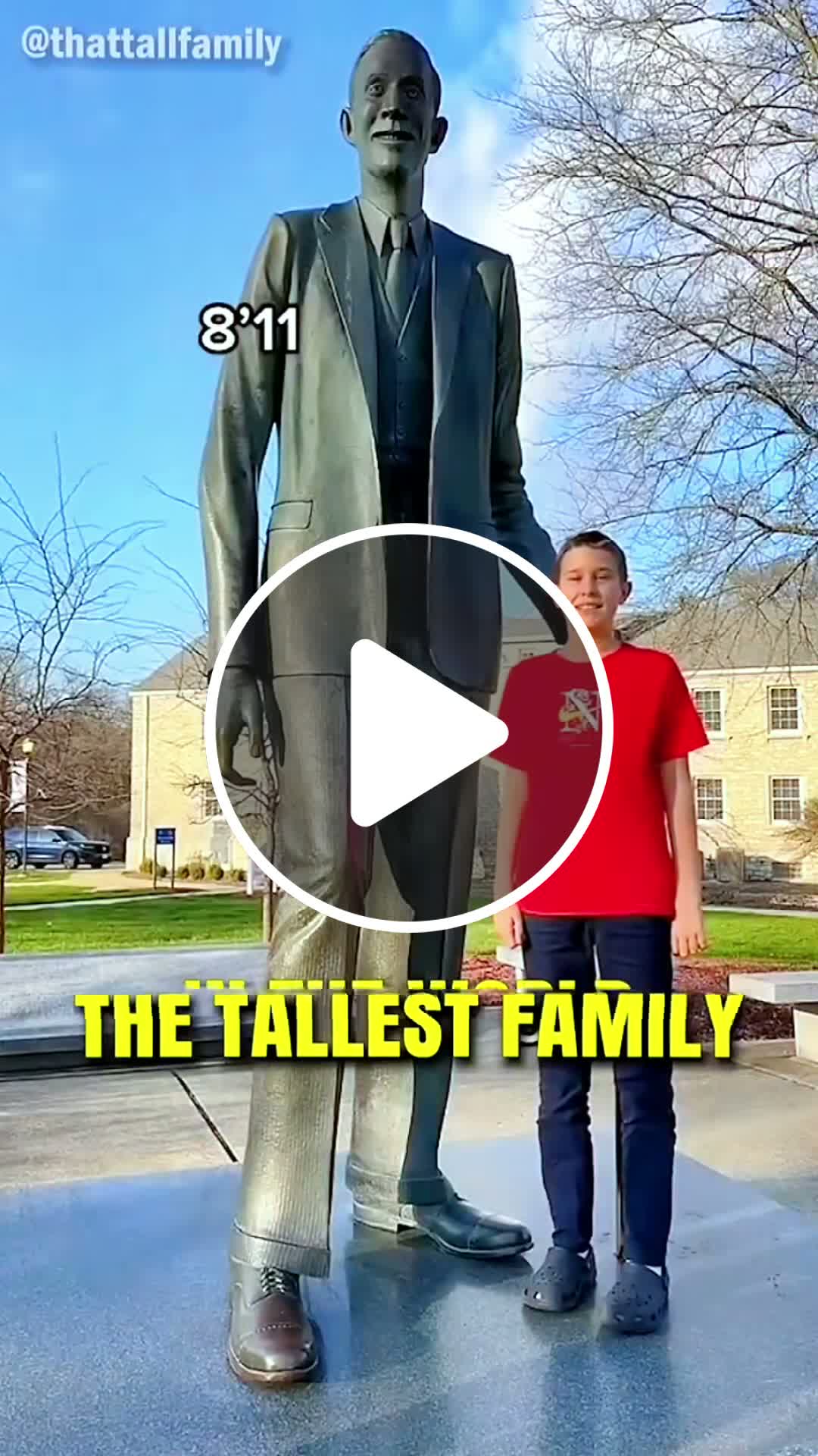 The Tallest Person vs. The Tallest family#fyp #asmr #viral #funny #high ...