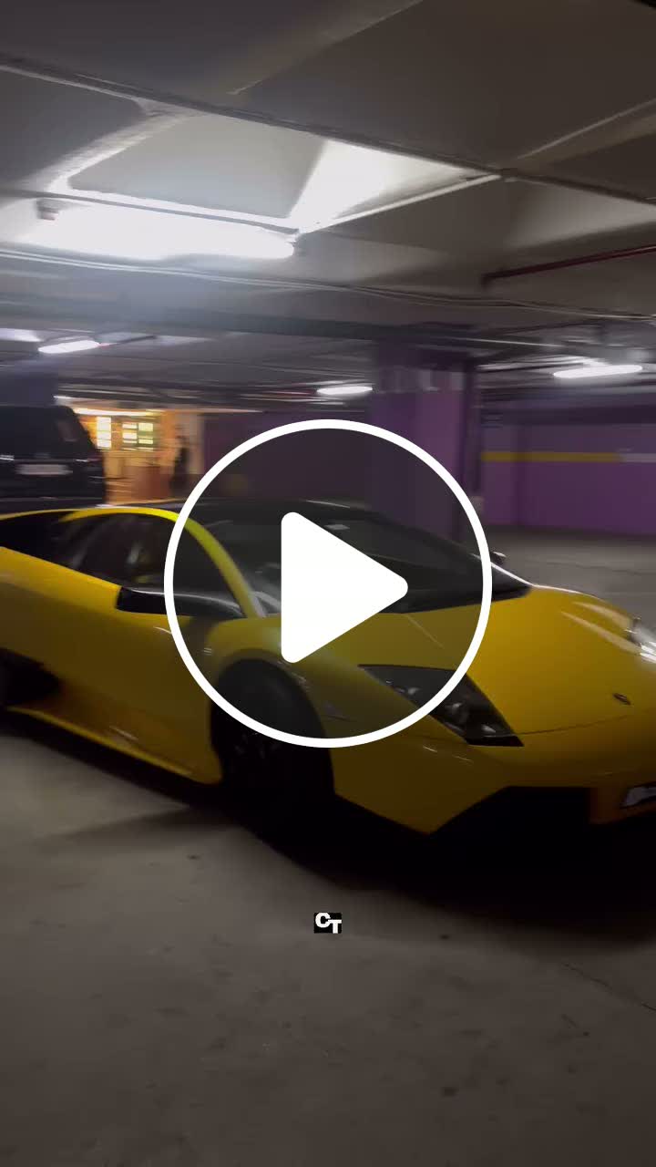 Lamborghini Murcilago The God father V12 in Underground Parking lot # ...