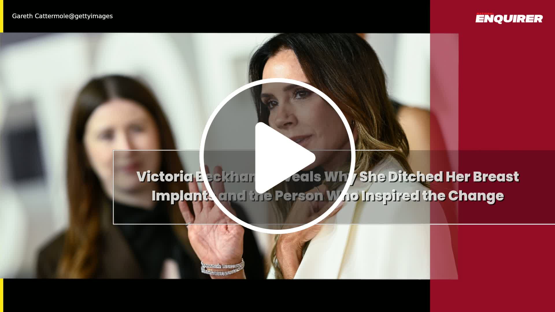 Victoria Beckham Reveals Why She Ditched Her Breast Implants and the ...