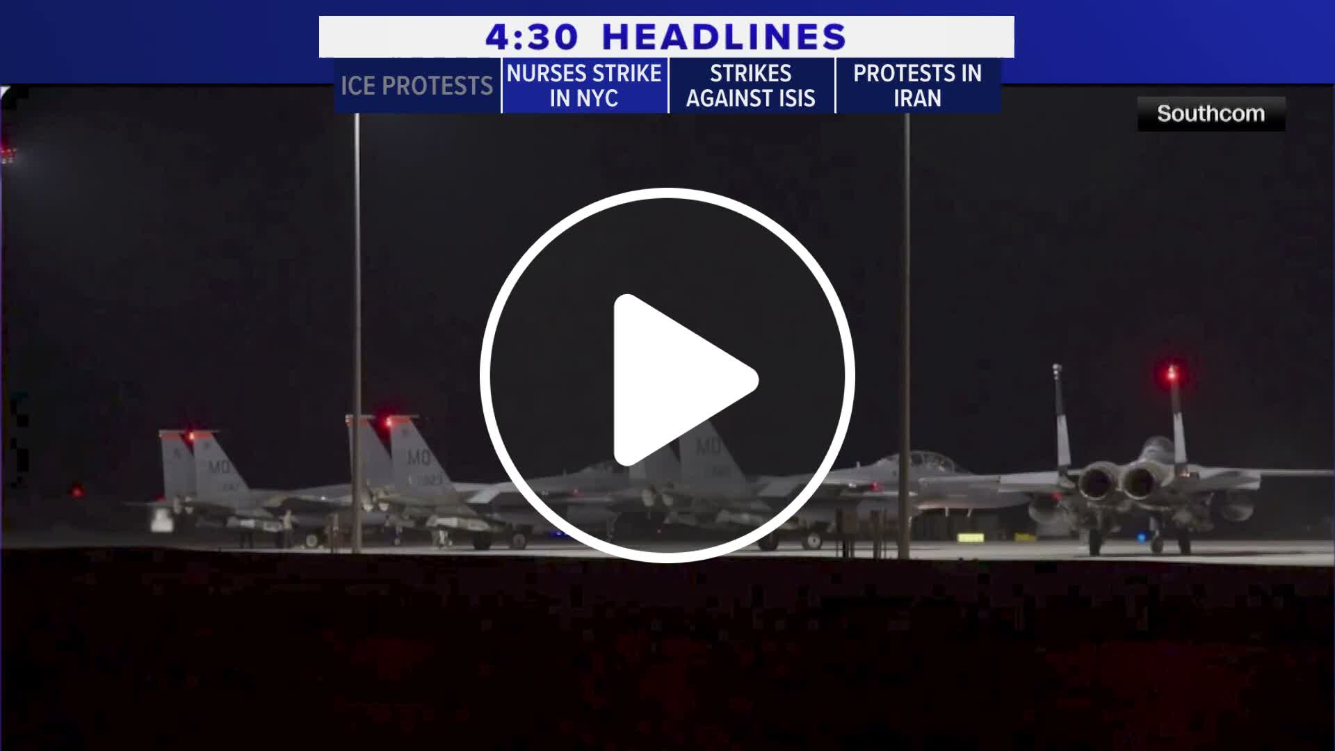 U.S. military launches new strikes against ISIS in Syria - NewsBreak