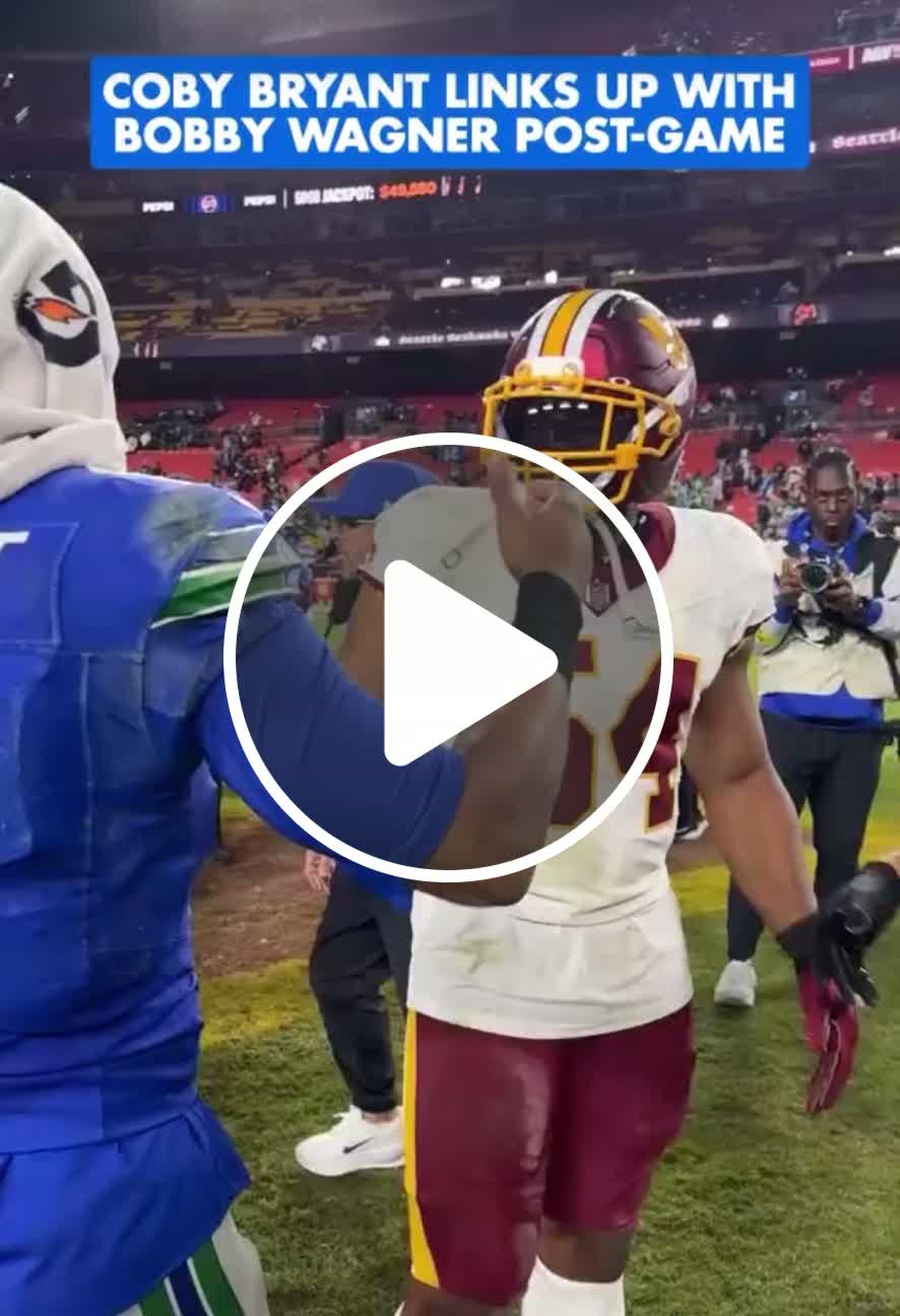Coby Bryant linked up with Bobby Wagner Post Game - NewsBreak