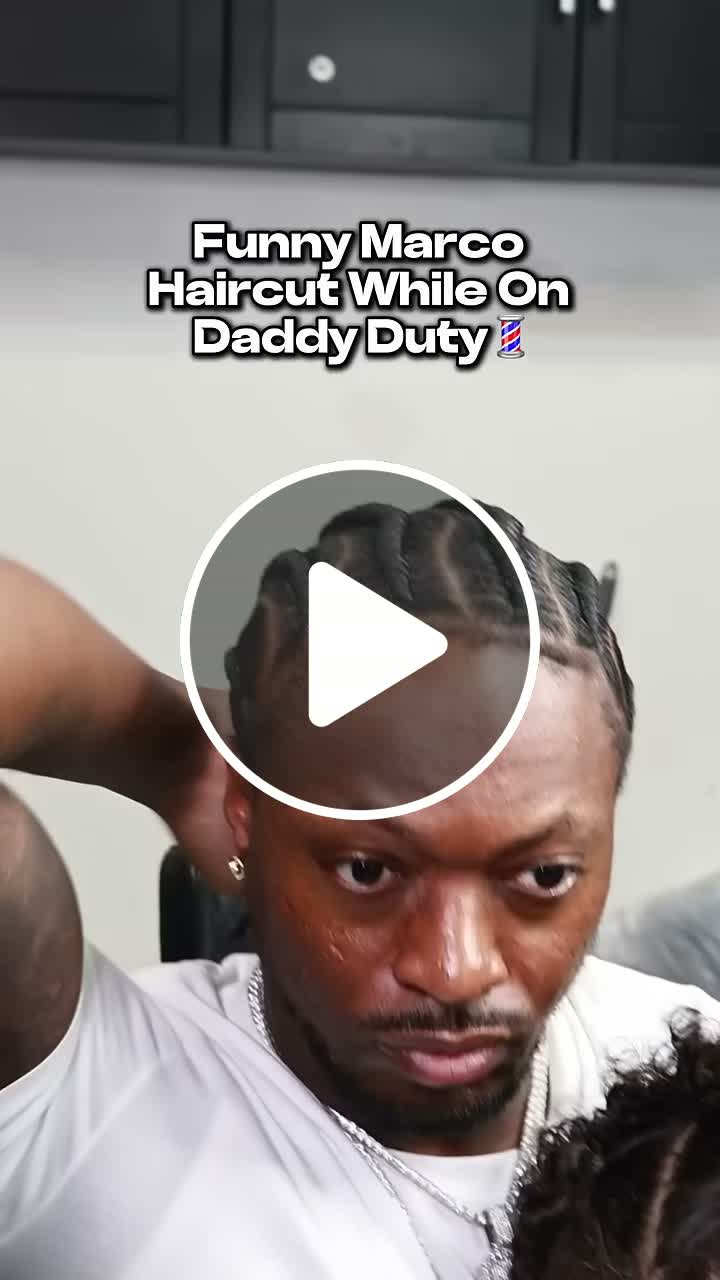 Funny Marco Haircut while on daddy Duty - NewsBreak