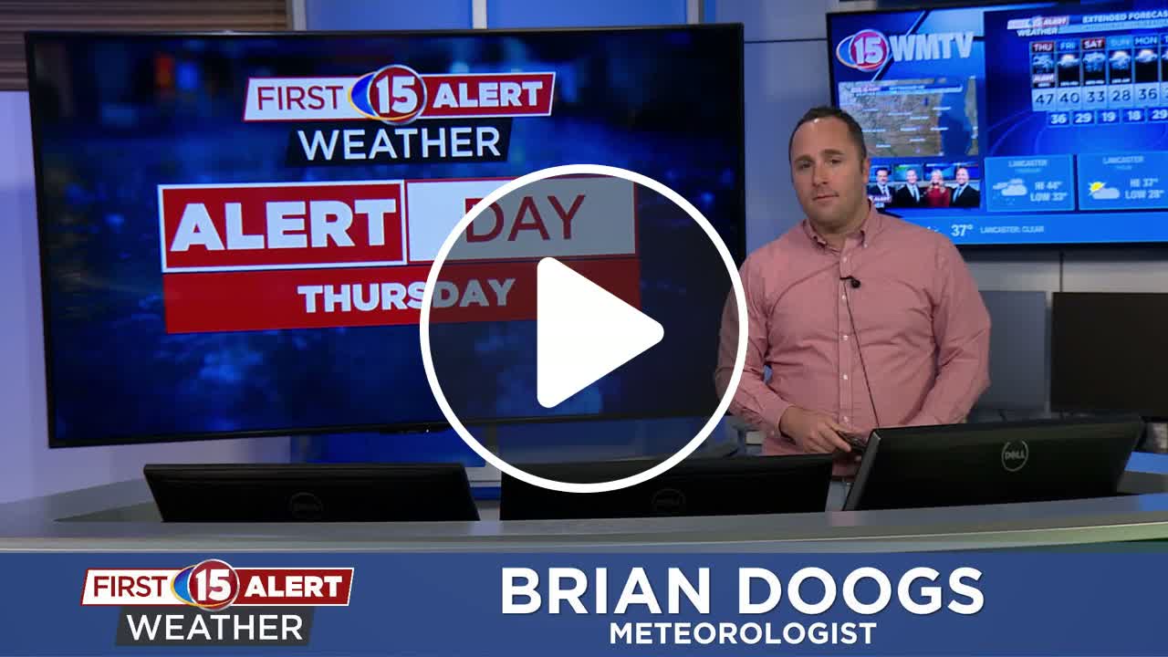 Updated Rain Totals For Thursday - NewsBreak