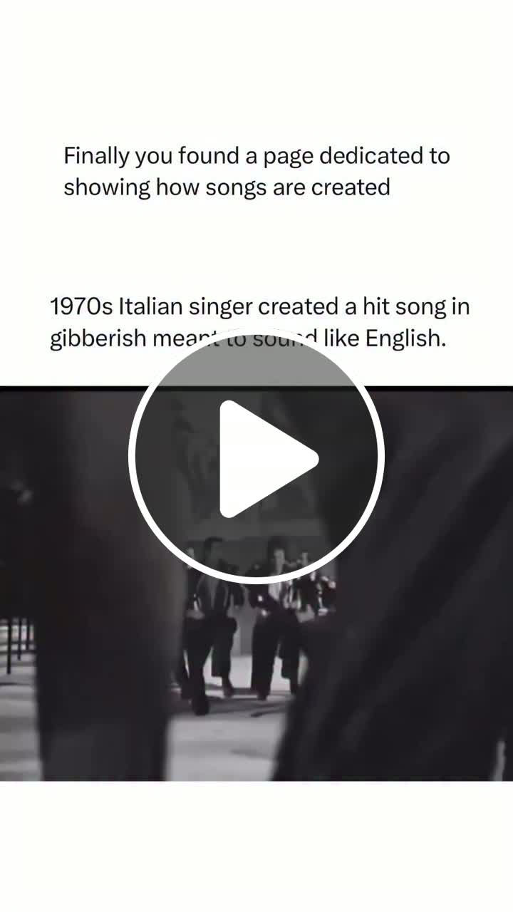 Behind The scenes Of Italian First Song made in 1970's🎶🎶🎶🎶🎶😍😍👌 - NewsBreak