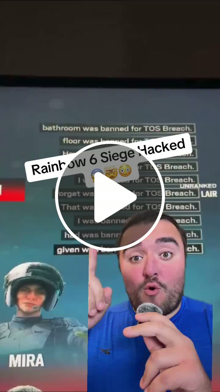 Rainbow 6 siege just got hacked #rainbowsixsiege #videogames #hacked # ...
