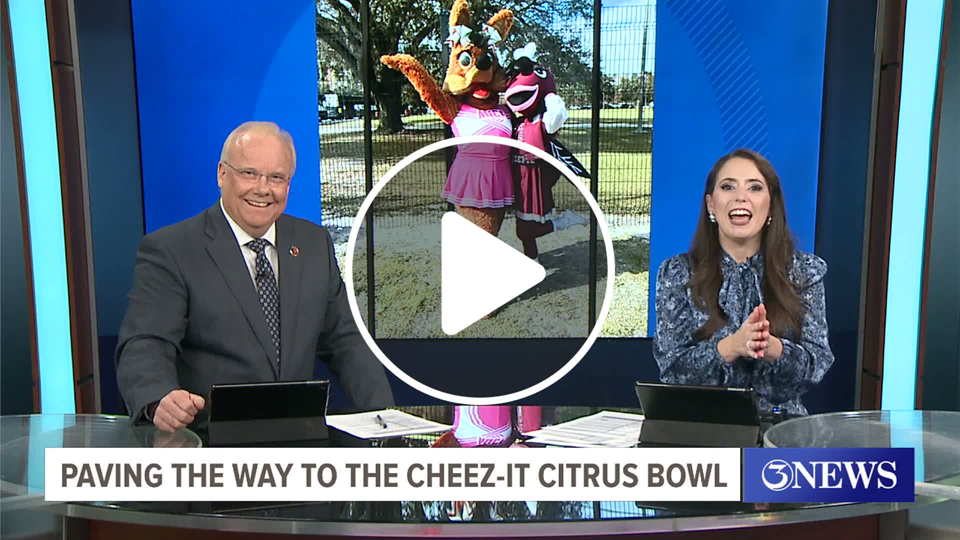 Alice and Flour Bluff mascots make Citrus Bowl debut with help from ...