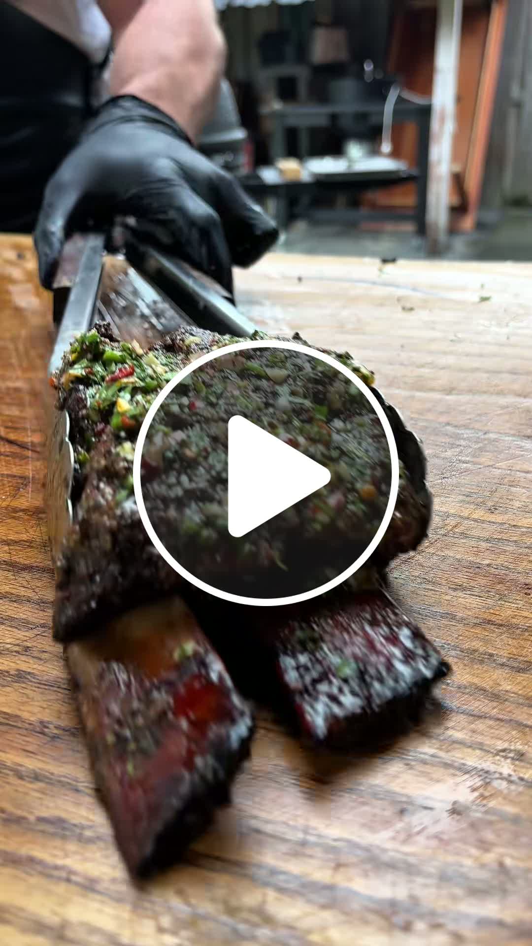 Beef Short Rib with Chimichurri Bone Marrow!! Black Angus Short-Rib ...