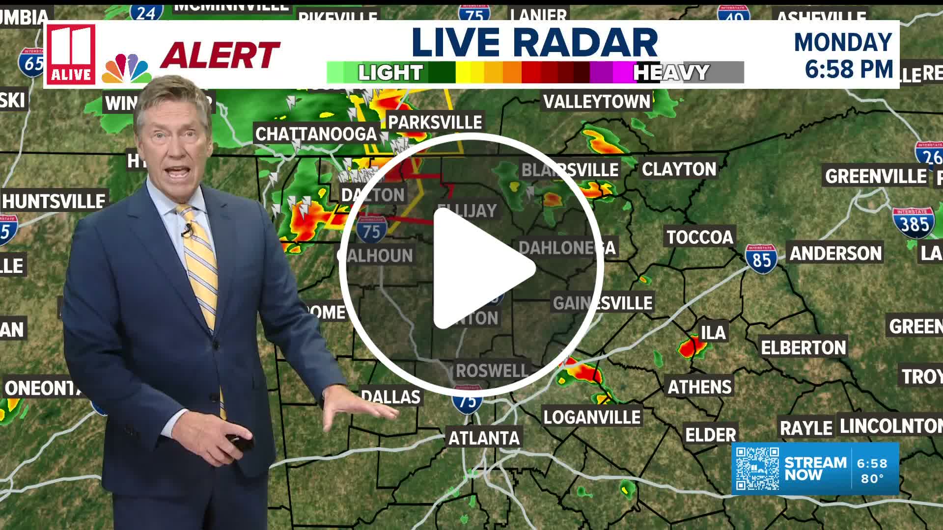 Tornado Warning issued in Gilmer County in north Georgia - NewsBreak