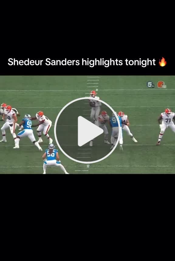 Shedeur Sanders: NFL Preseason Highlights Breakdown - NewsBreak