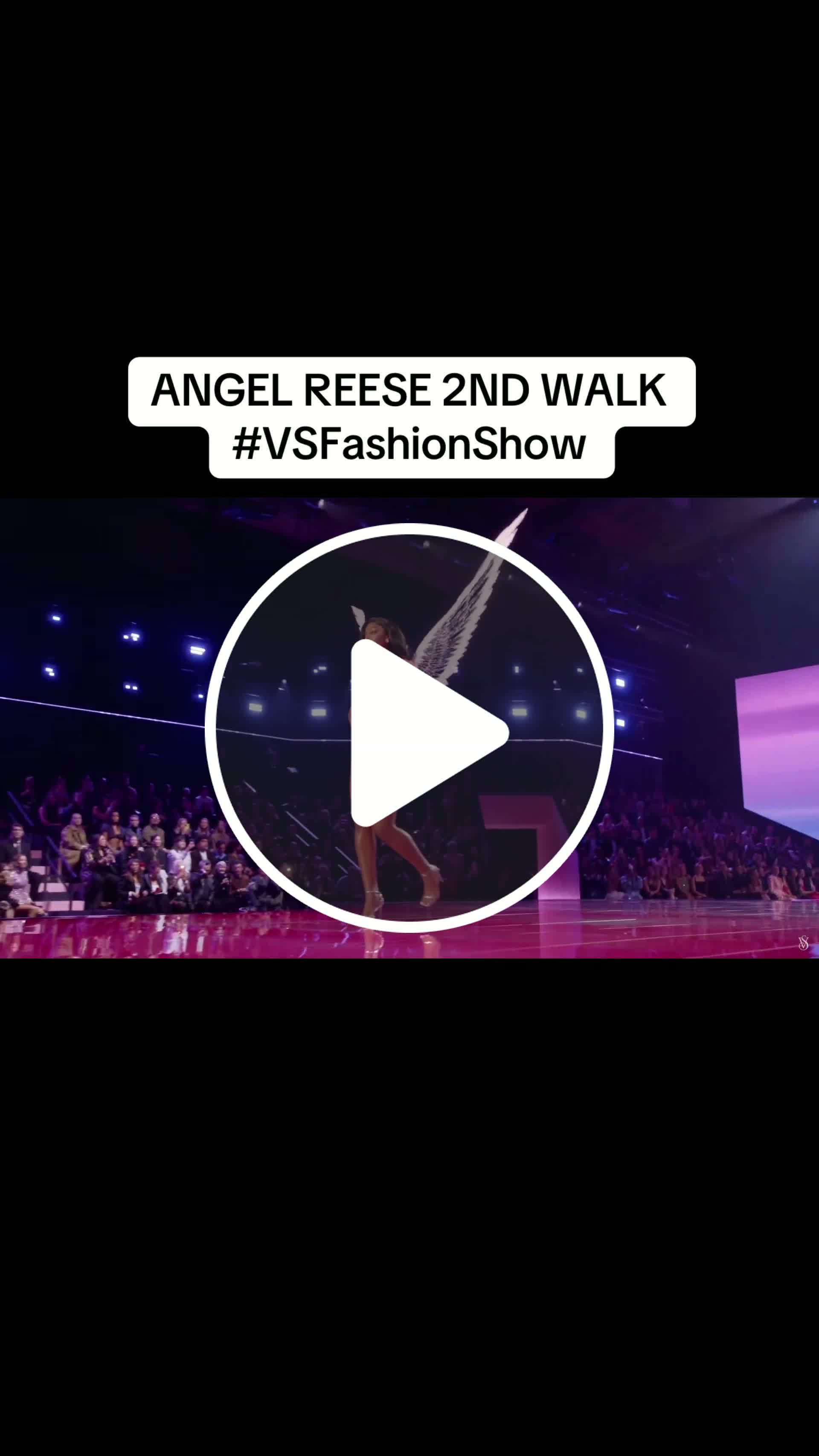 #UnpopularOpinion ANGEL REESE 2ND WALK #VSFashionShow #trending #fyp ...