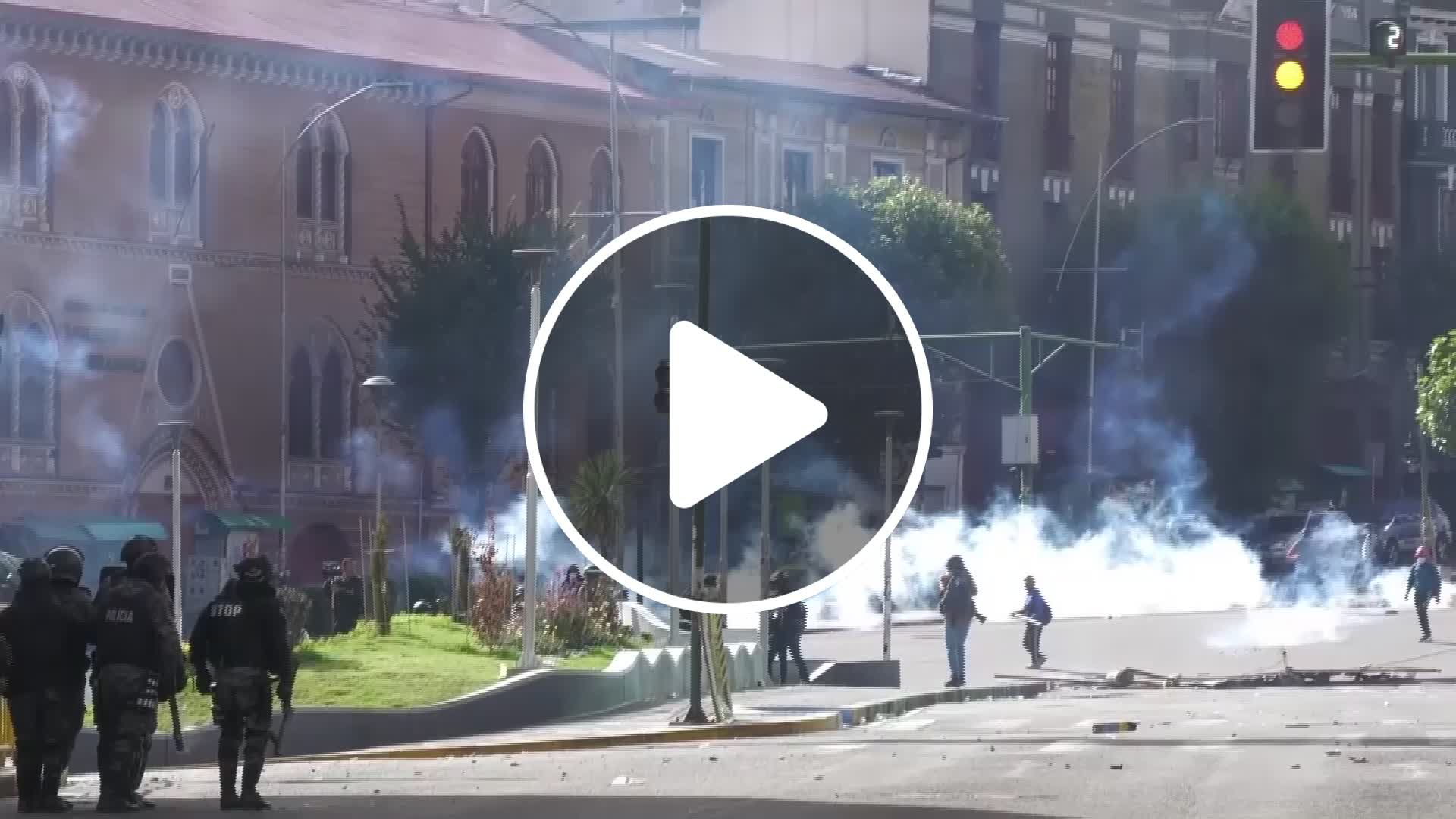 Bolivia Protests (CR) - NewsBreak