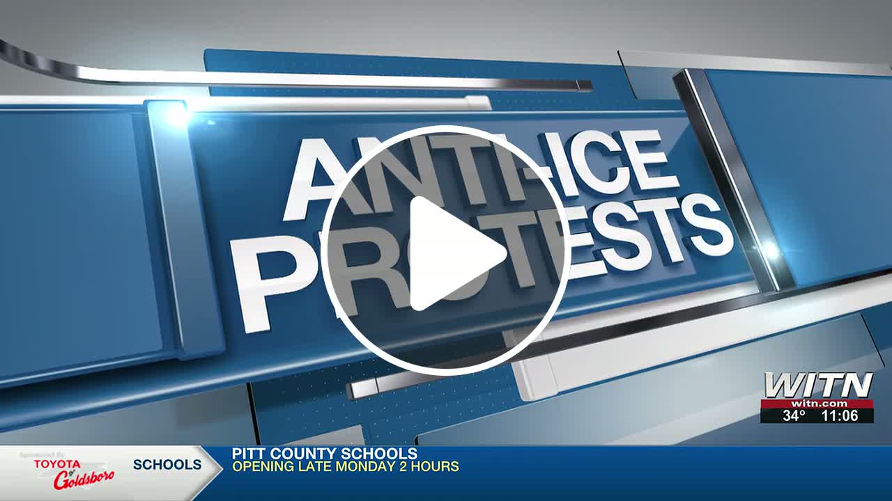 Big crowd protests ICE in Beaufort following another deadly Minneapolis ...