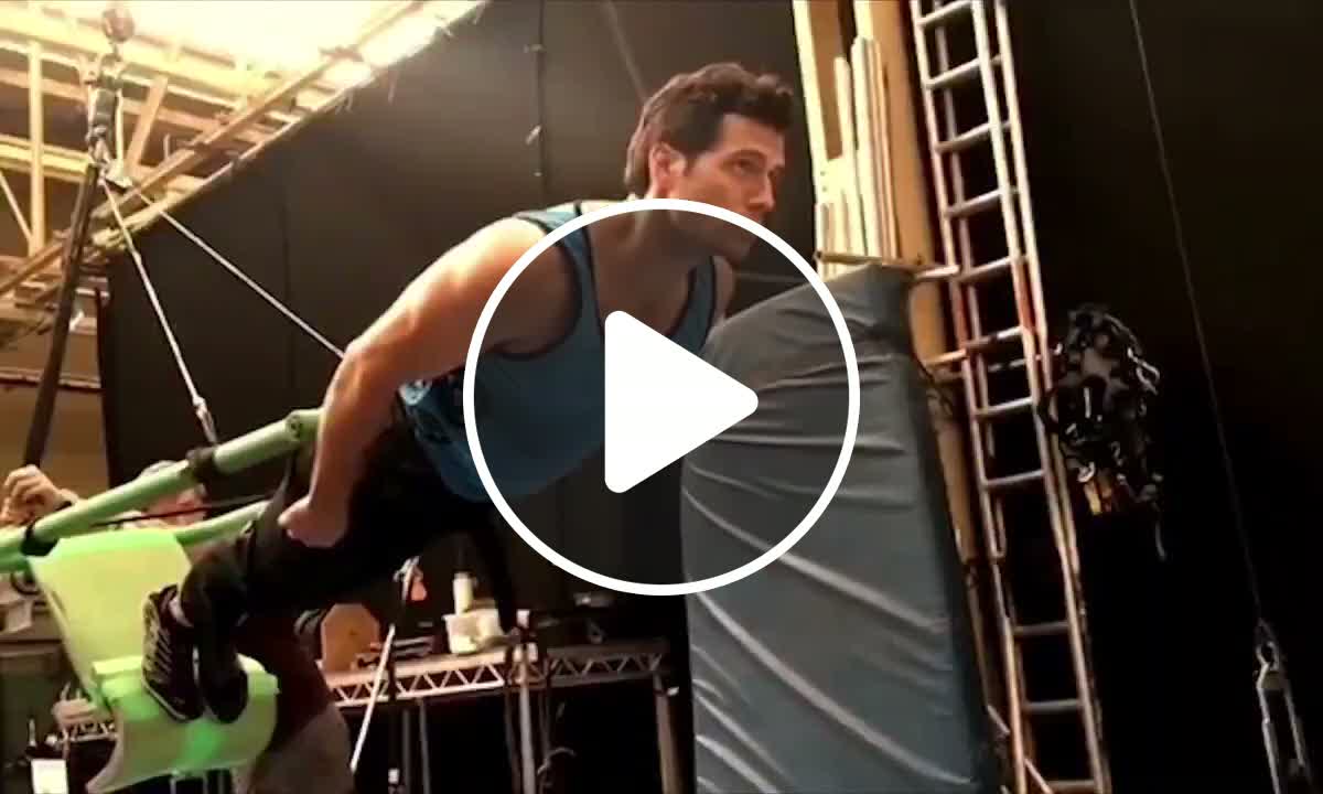 Henry Cavill practicingHis flying!🔥🙌 - NewsBreak