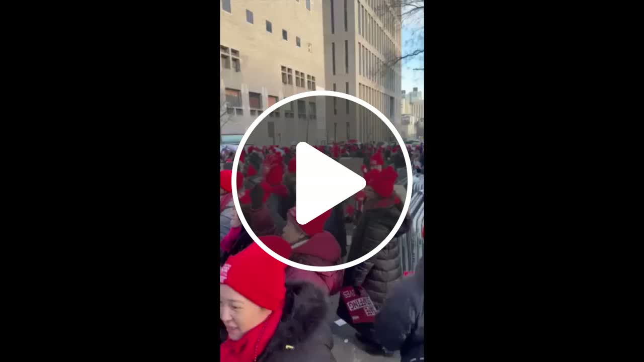 Politicians Rally With Striking Nurses in NYC - NewsBreak