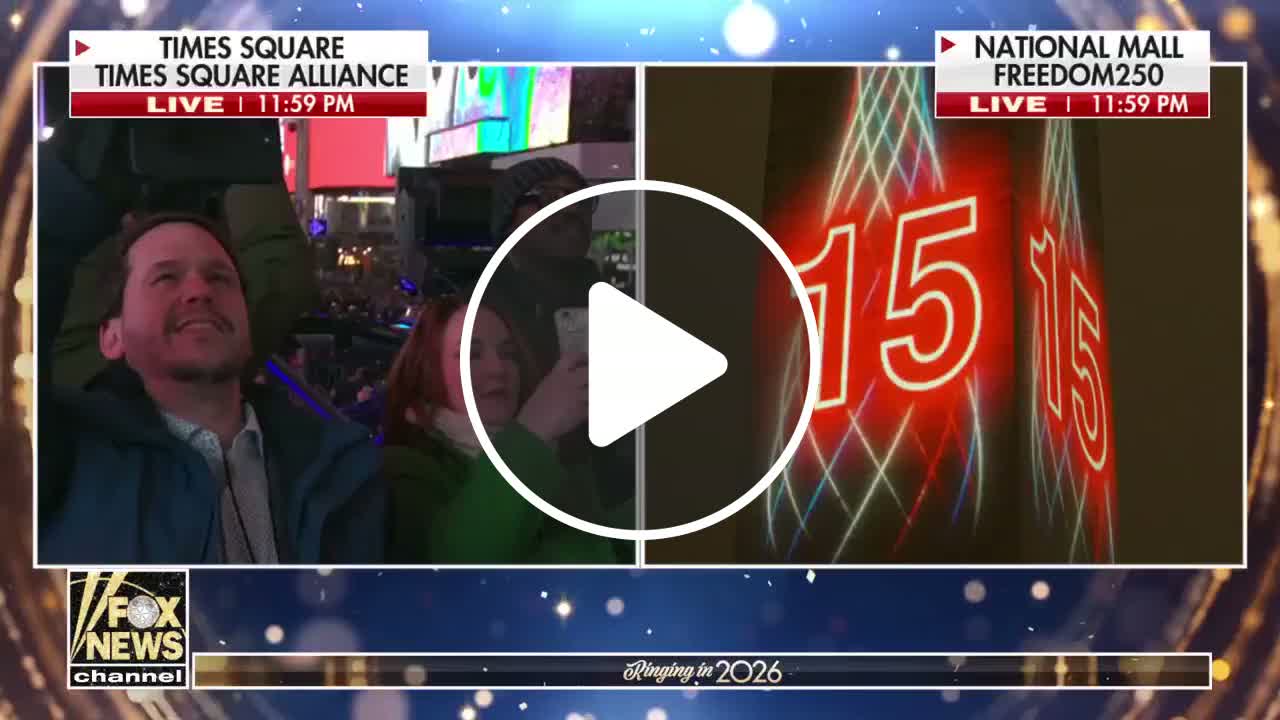 HAPPY NEW YEAR Revelers in Times Square soak in the ball drop and ...