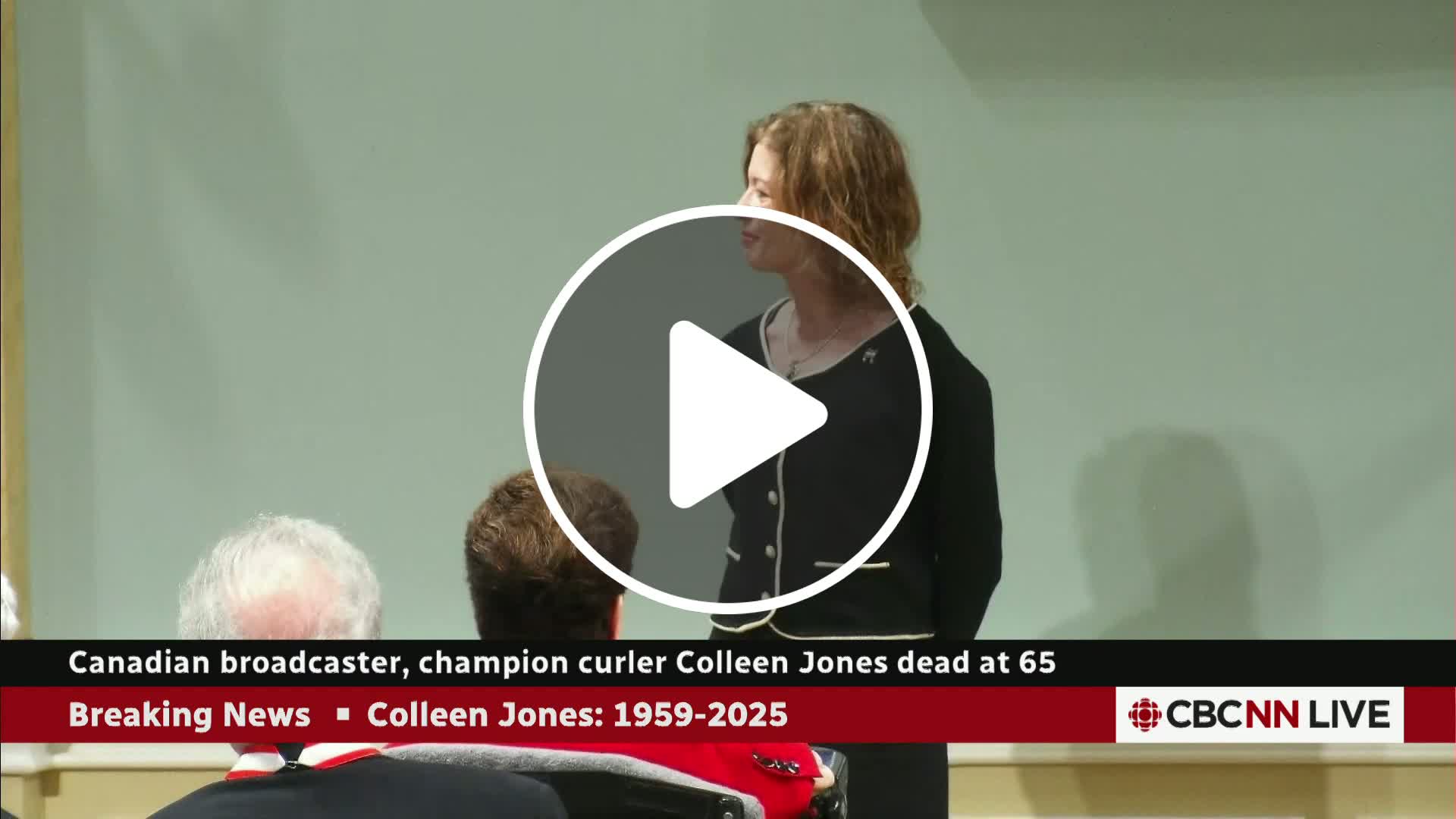 CBC videographer reflects on time with the late Colleen Jones - NewsBreak