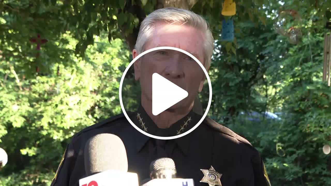 WATCH: Sheriff Leon Lott speaks with media during a memorial for Cyrus ...