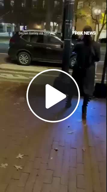 TURNED UP Protesters blast punk music and strobe lights outside a ...