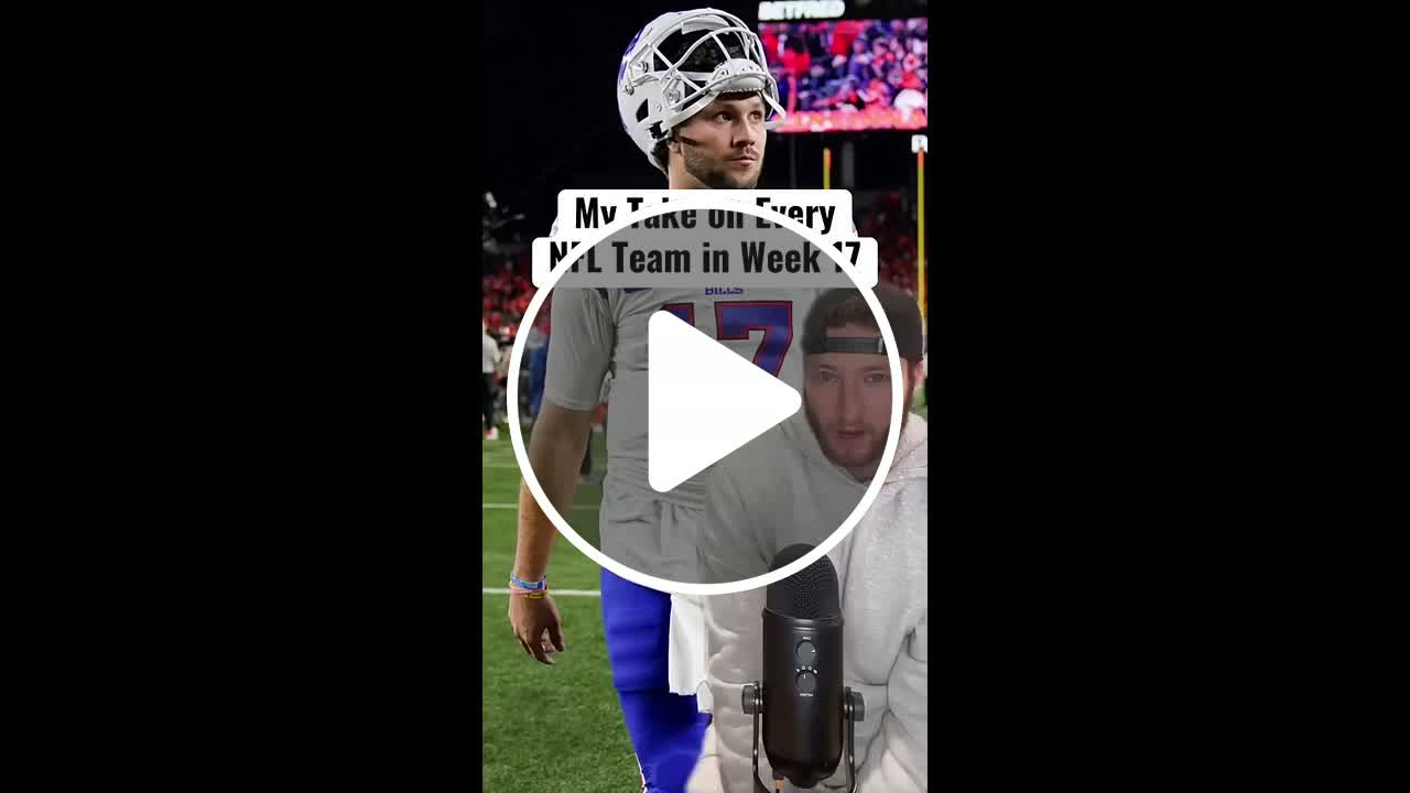 andrew fenichel: nfl week 17 recap with josh allen and caleb williams ...