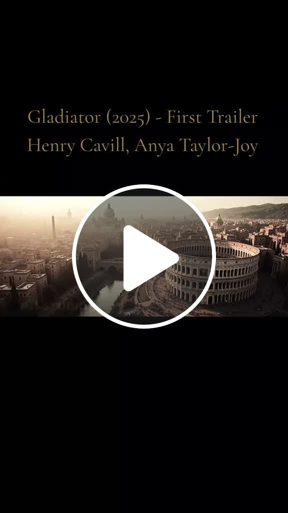 Gladiator (2025) First Trailer Henry Cavill, Anya Taylor-Joy #Gladiator ...