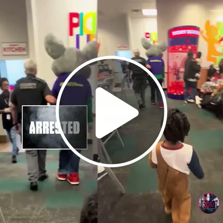 Chuck E. Cheese was arrested and escorted out of the venue today! 😳 ...