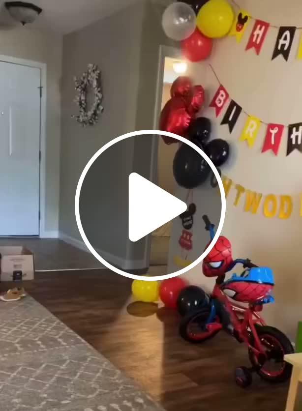 This 2-year-old’s reaction to his surprise gift from his parents is ...