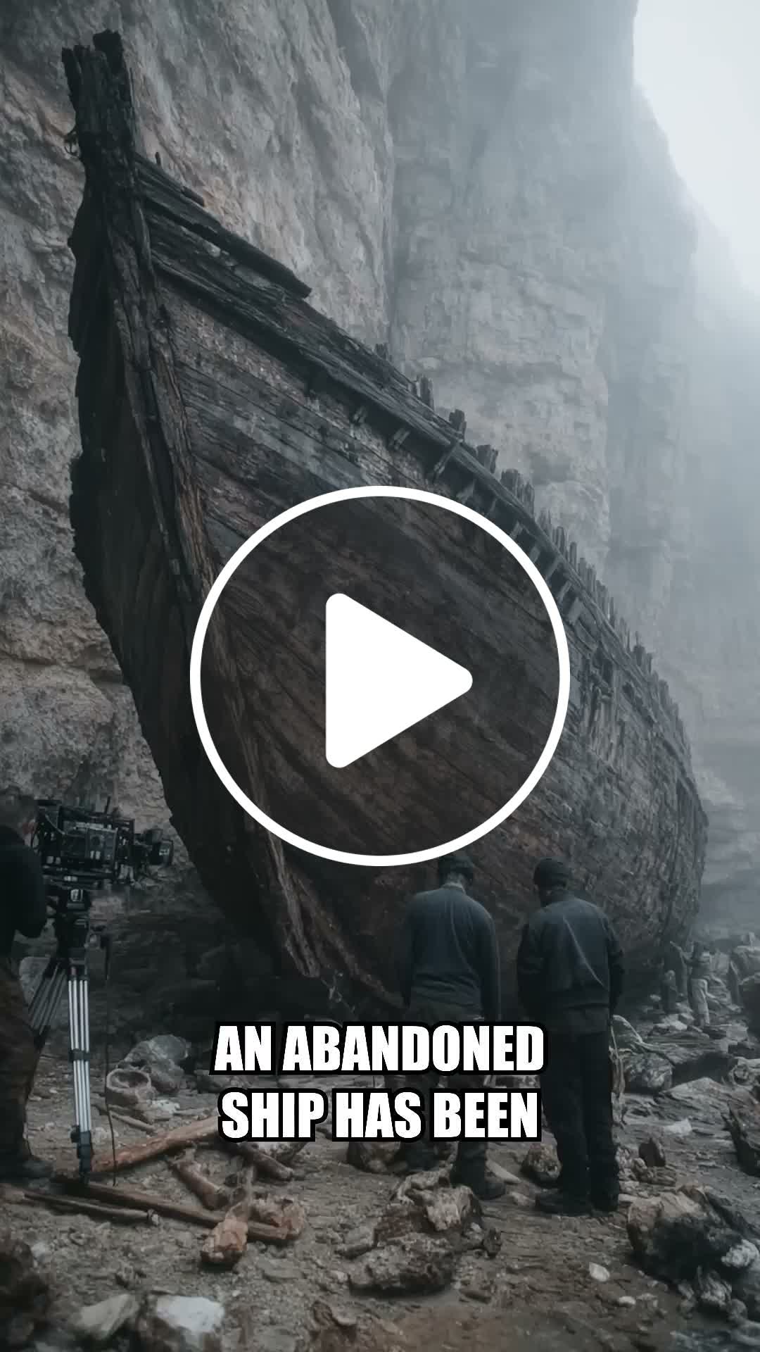 Abandoned Ship Found Embedded in Rocky Cliff Face - NewsBreak