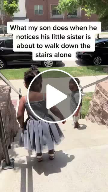 what my son does when he notices his little sister is about to walk ...