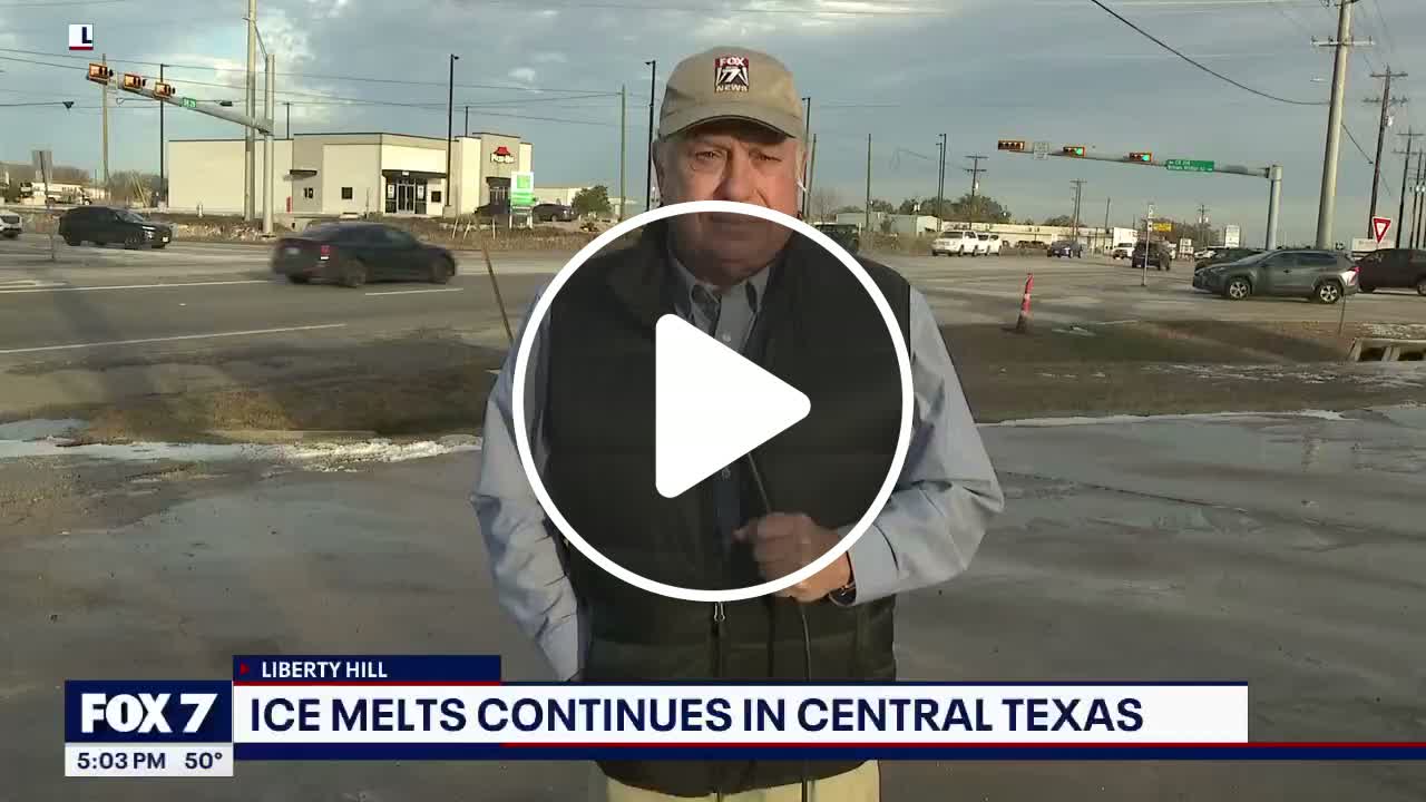 Ice continues to melt in Central Texas - NewsBreak