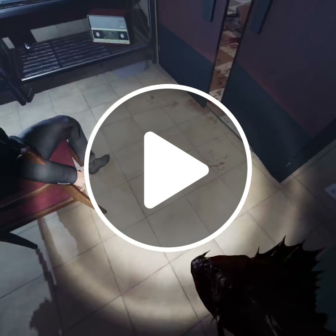 Cleaning up a horror-themed animatronic scene! Watch the spooky ...