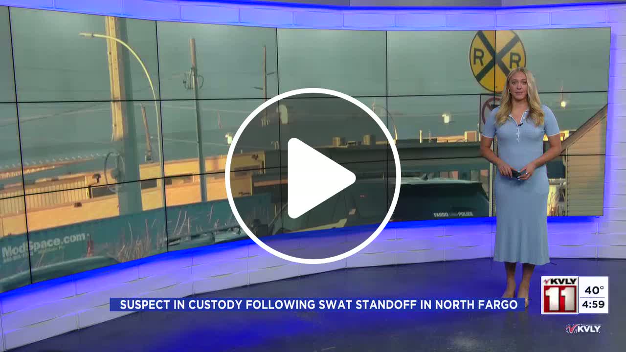 Suspect in custody following SWAT standoff in North Fargo - NewsBreak