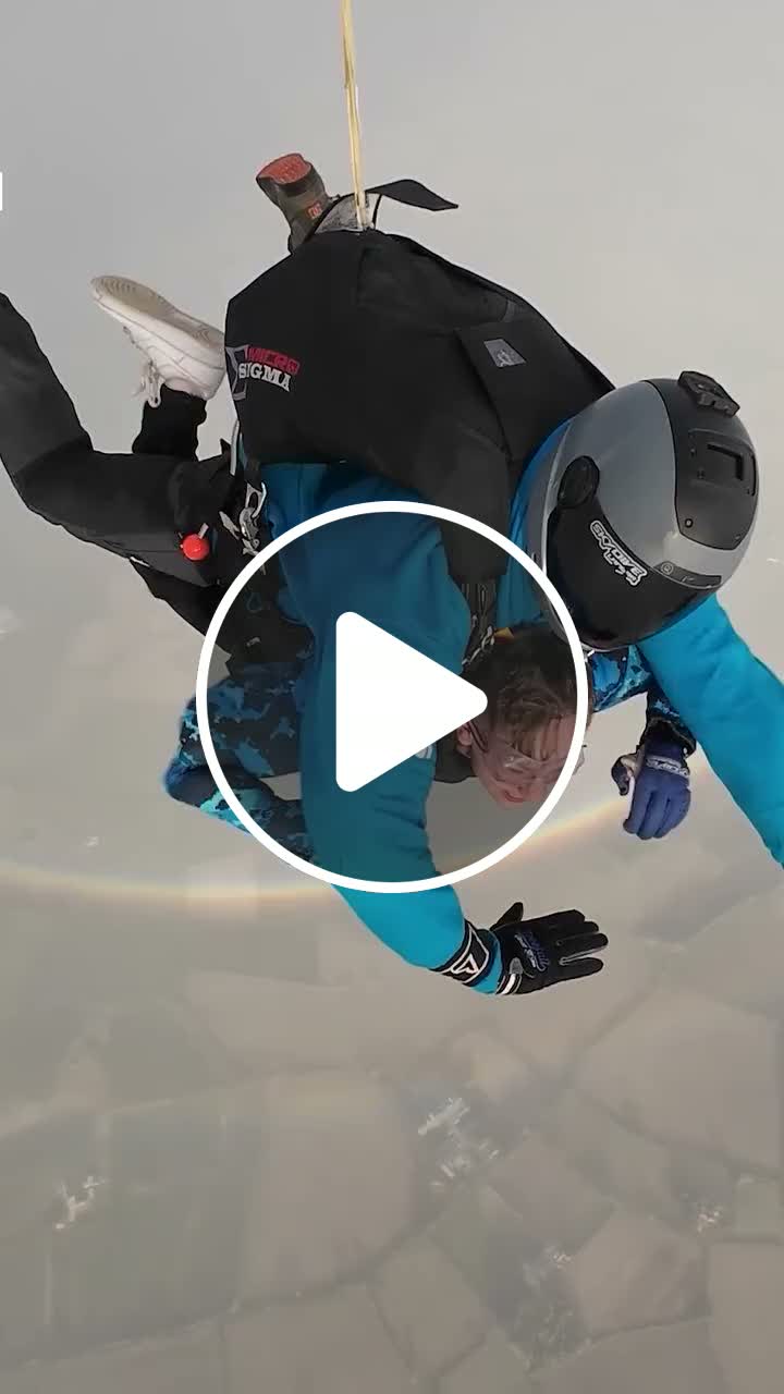 Skydivers capture full circle rainbow - NewsBreak