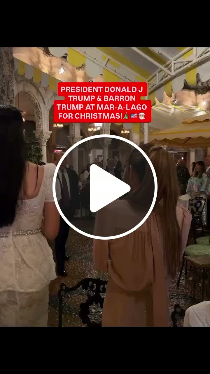 EPIC! In an incredible sight, BARRON Trump spotted with his father at ...