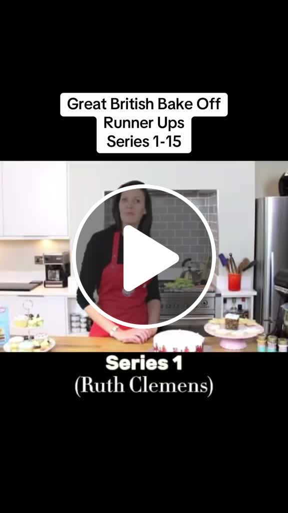 Runner ups of Great British bake Off series 1 - 15 #greatbritishbakeoff ...