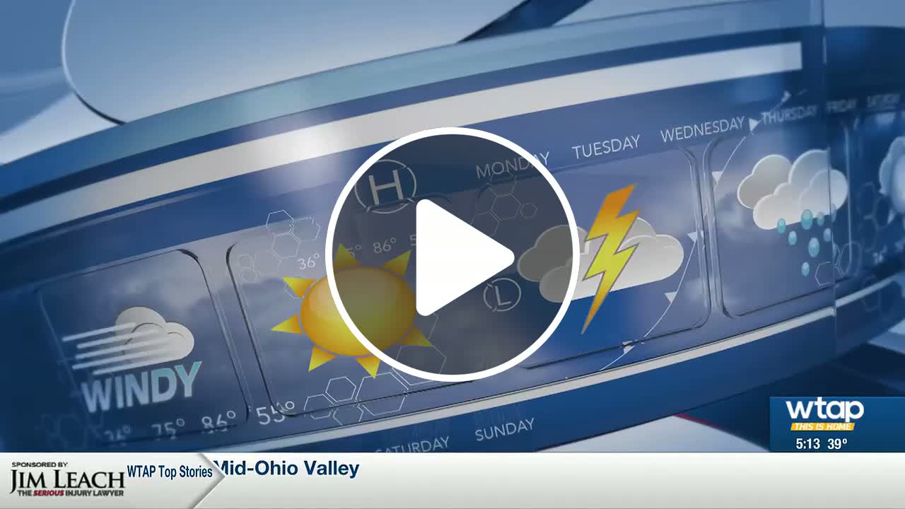 Snow showers tonight and frigid air returning to the Mid-Ohio Valley ...