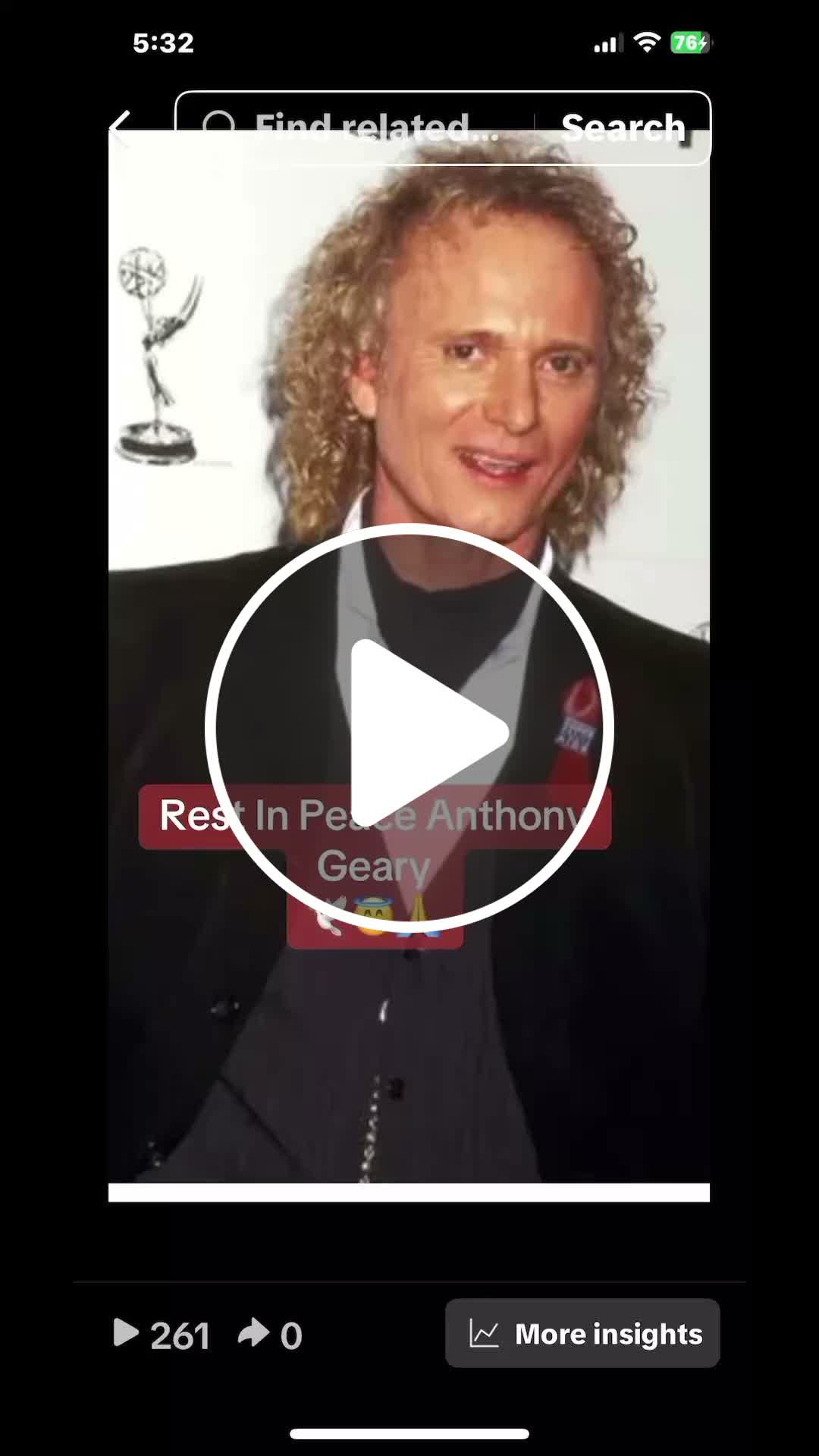 RIP Anthony Geary😇🙏🕊️ - NewsBreak