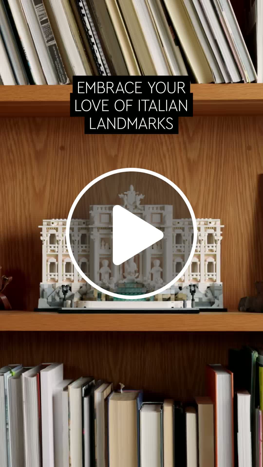 LEGO Architecture 21062 Trevi Fountain Als je naar Rome gaat, gooi dan ...