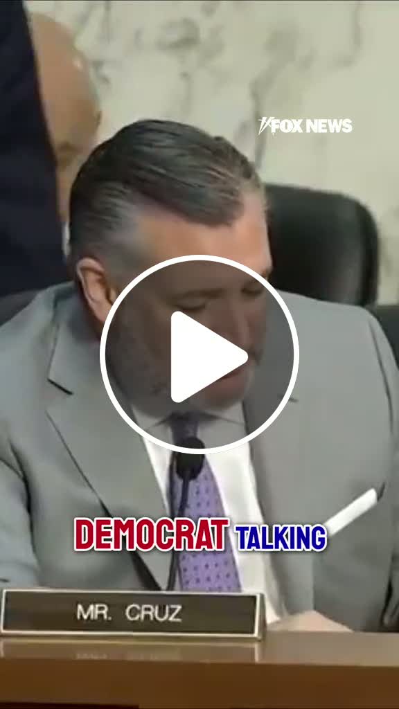 SEN. TED CRUZ: "Democrat crime policies kill people." created by Fox ...