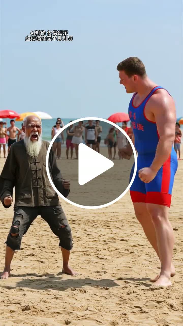 AI-generated: Bully Learns Old Man’s a Kung Fu Master 🥋😲 #ai# ...
