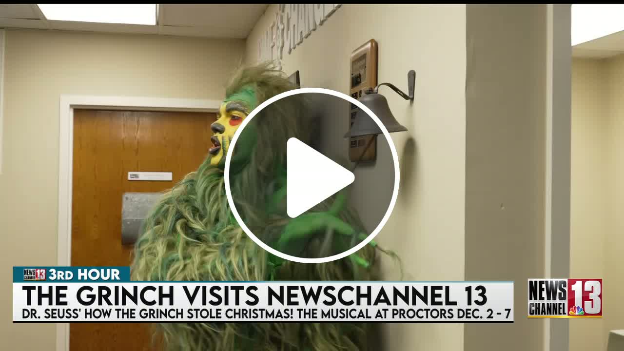 The Grinch causes chaos in the newsroom - NewsBreak