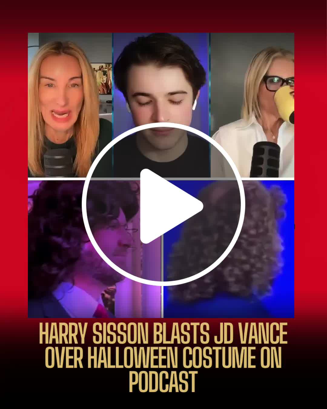 Harry Sisson Blasts JD Vance Over Halloween Costume on Podcast - NewsBreak